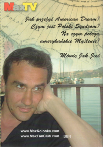 Mariusz Max Kolonko – Odkrywanie Ameryki | MaxFanclub